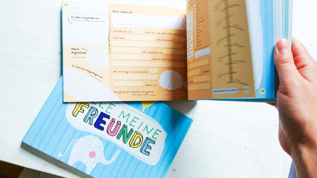Mein erstes Freundebuch / Poesiealbum online kaufen | Stay Inspired!