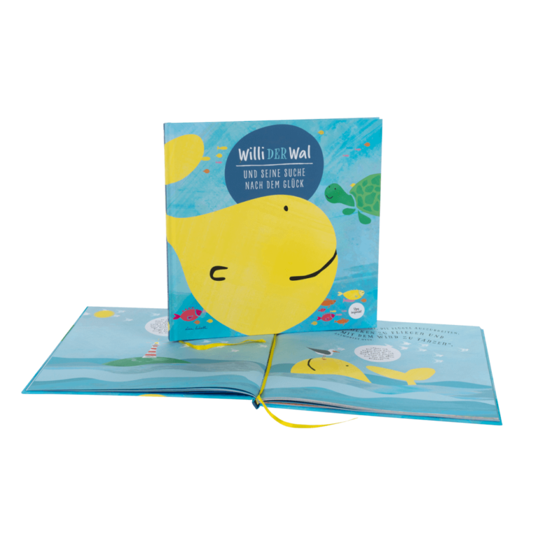 Kinderbuch "Willi der Wal und seine Suche nach dem Glück" | Stay Inspired!