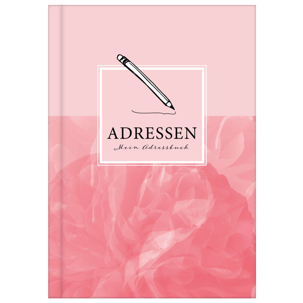 Rosa Adressbuch | Kontaktbuch inkl. Geburtstagskalender | Stay Inspired!